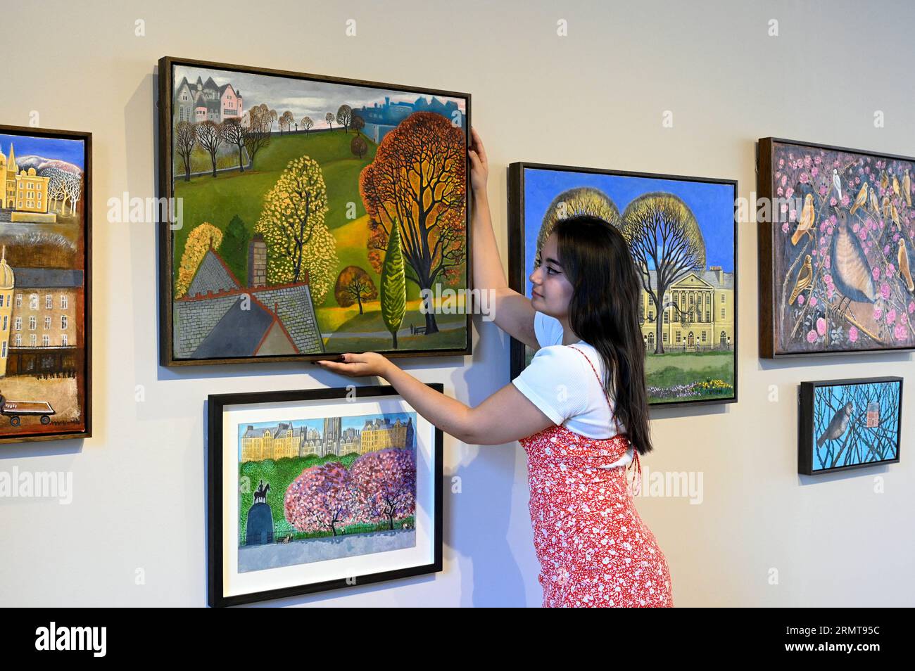 Edinburgh, Scotland, UK. 30th Aug 2023. Folk at Heart Exhibition at the ...