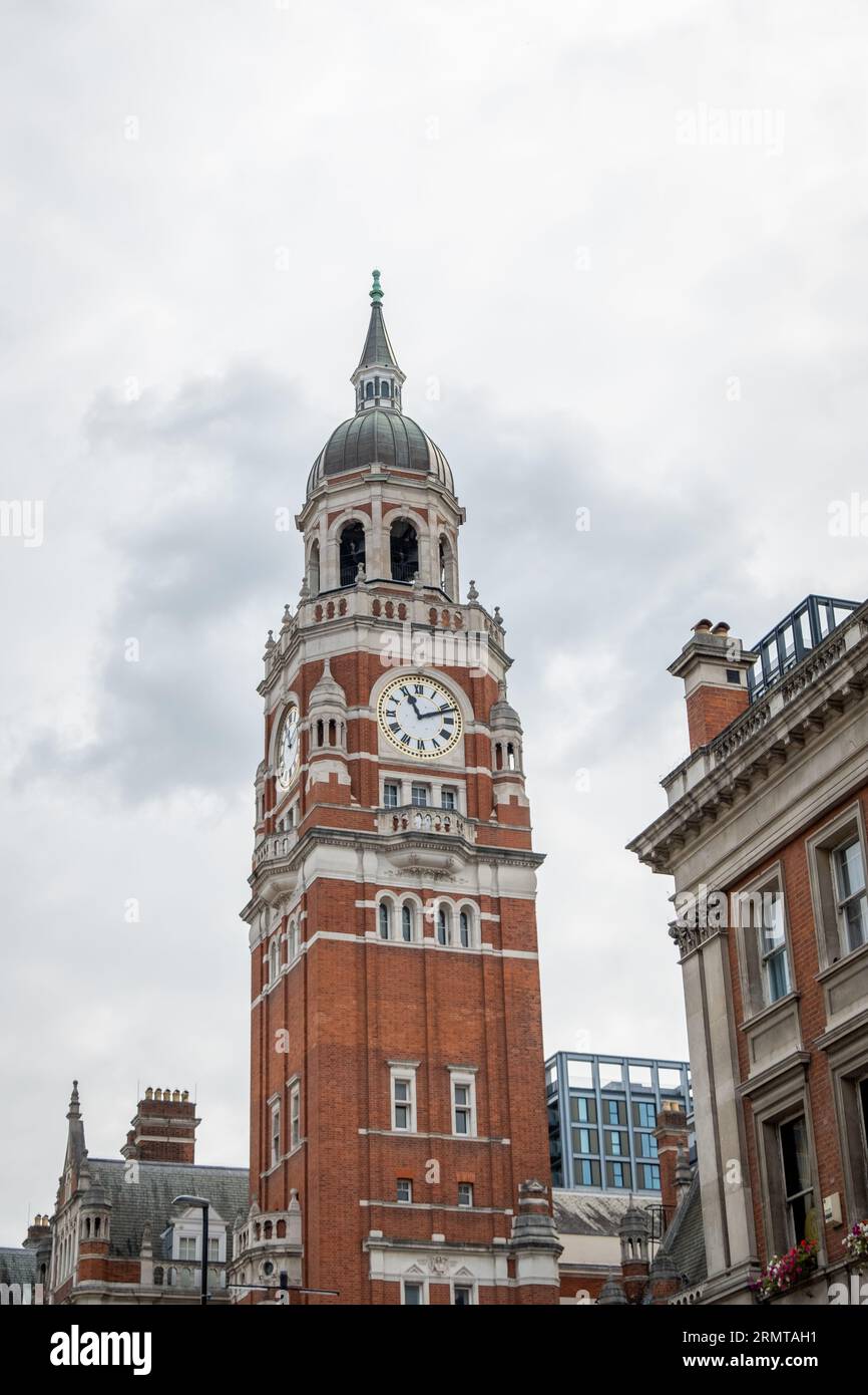 CROYDON, LONDON- AUGUST 29, 2023: Croydon Town Hall- council building ...