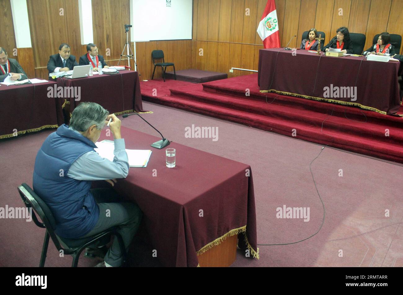 Peru lima justice fujimori hi-res stock photography and images - Alamy