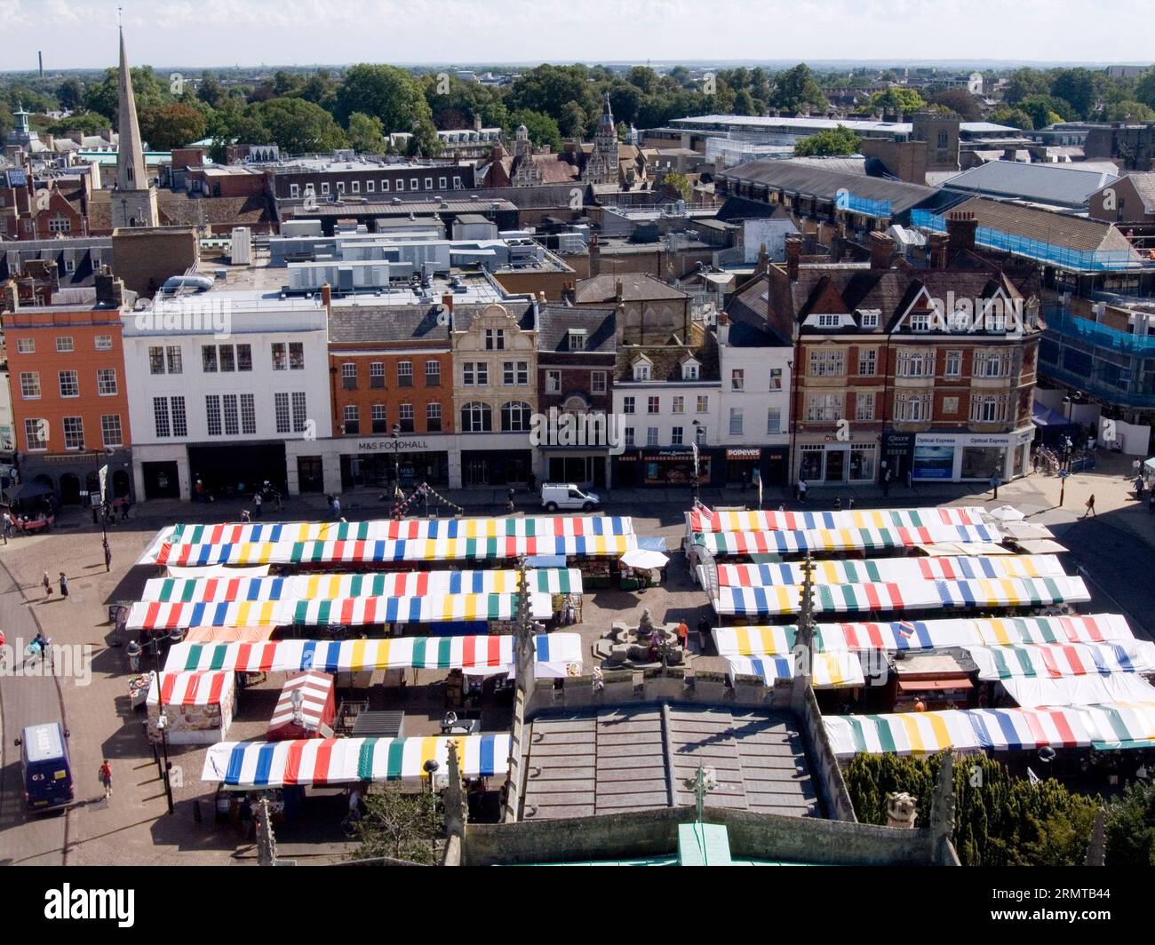 Cambridge from above hi-res stock photography and images - Alamy