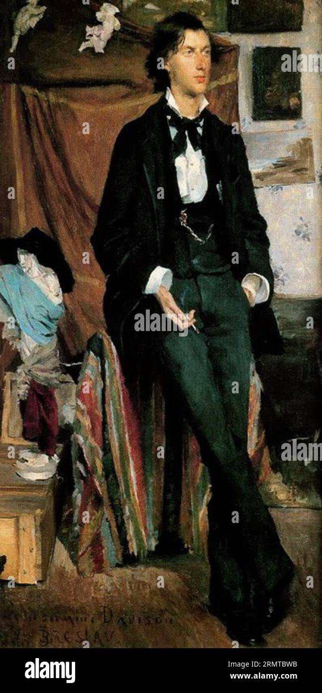 Henry Davison circa 1903 by Louise Catherine Breslau Stock Photo - Alamy