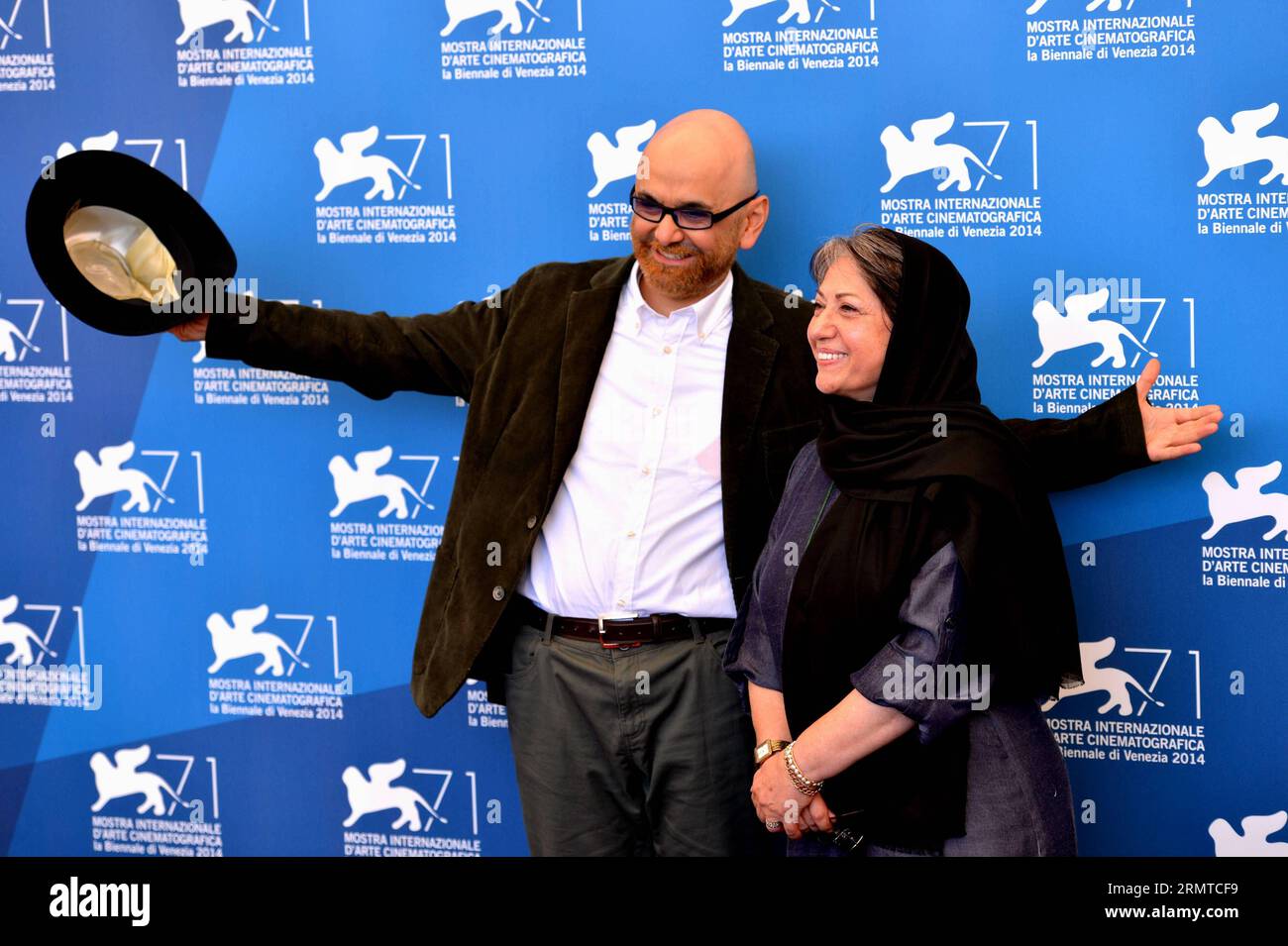 (140828) -- VENICE, Aug. 28, 2014 -- Iranian directress Rakhshan ...