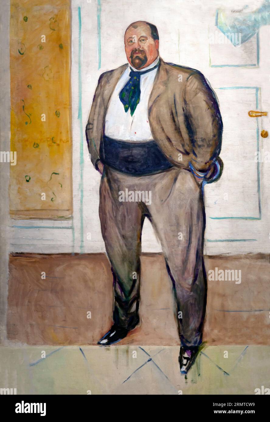 Consul Christen Sandberg, Edvard Munch, 1901-1910, Munch Museet, Oslo ...