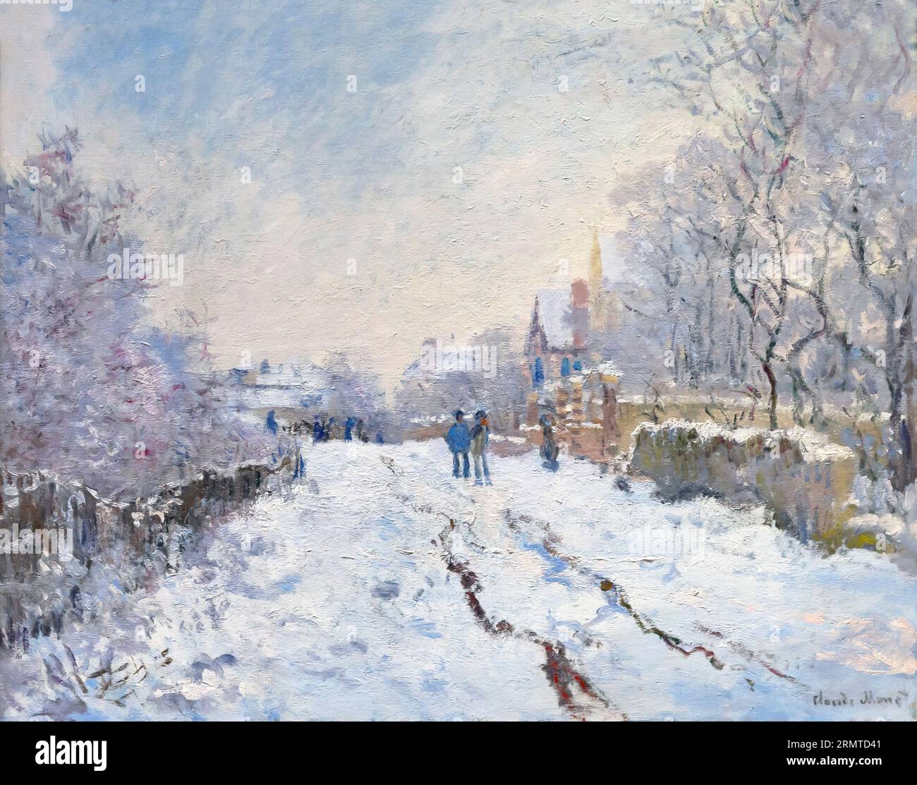 Argenteuil by claude monet 1875 hi-res stock photography and images - Alamy