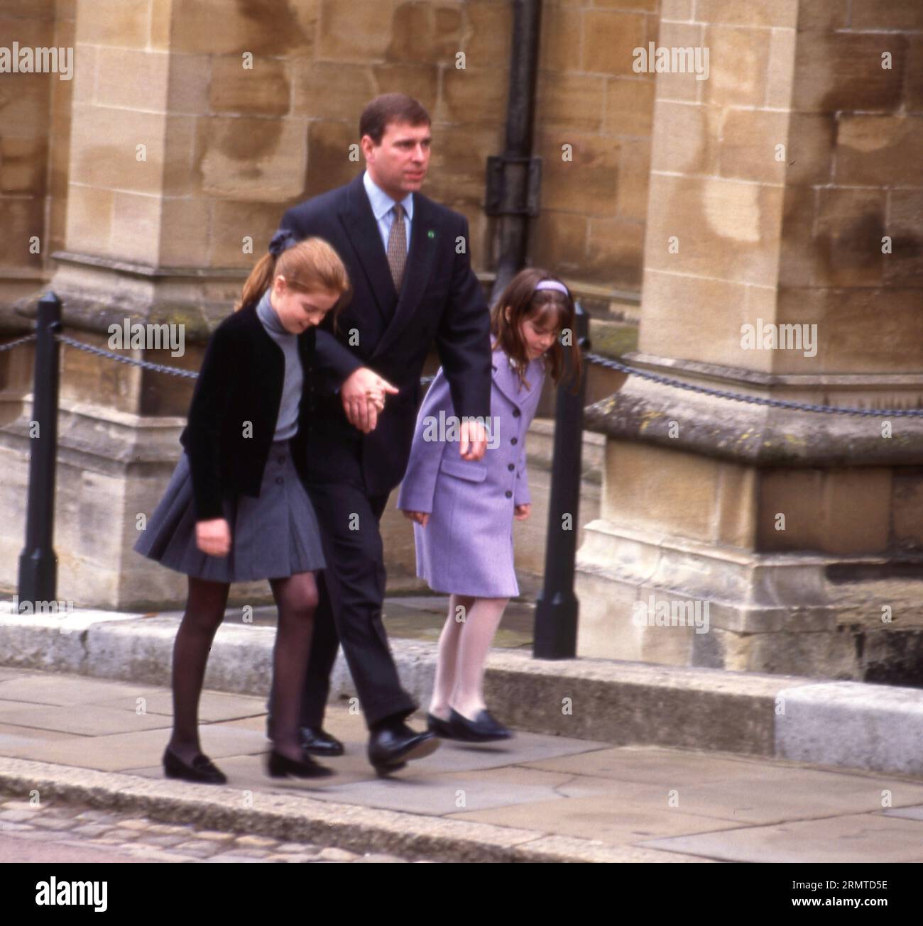 Prince andrew and daughters hi-res stock photography and images - Alamy