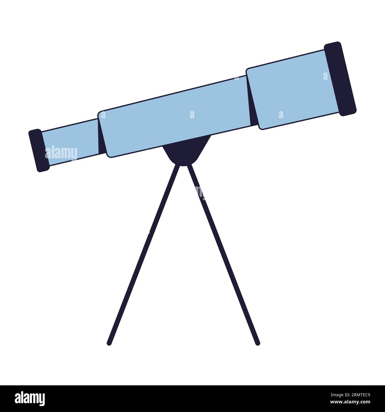 Optical Telescope Drawing