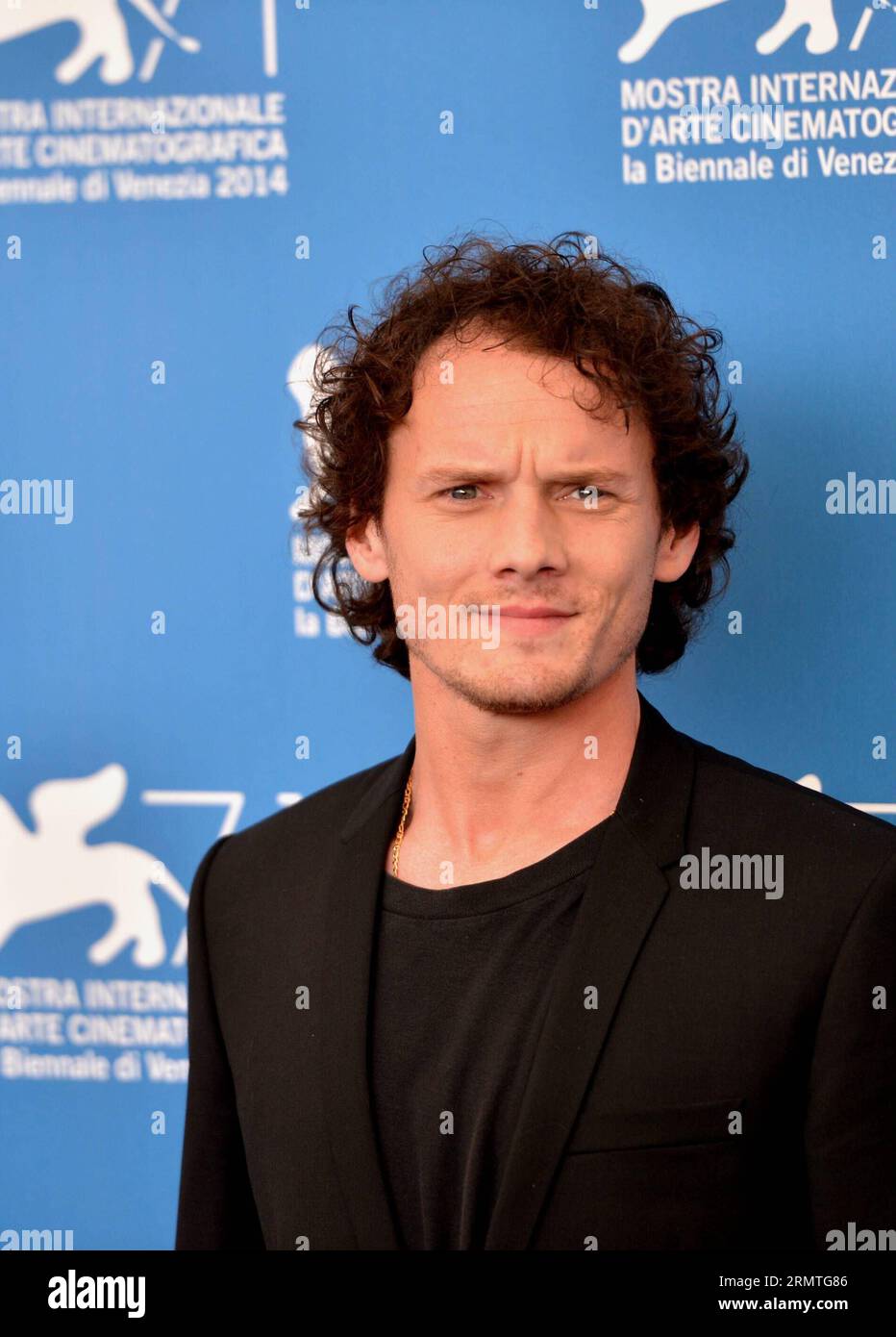 (140903) -- VENICE, Sept. 3, 2014 -- Actor Anton Yelchin poses at the ...