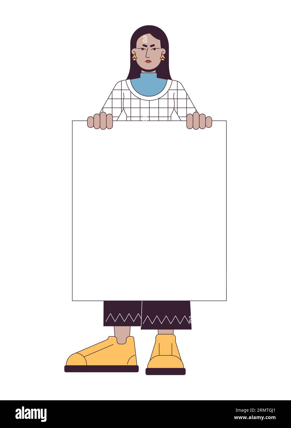 Indian feminist Stock Vector Images - Alamy