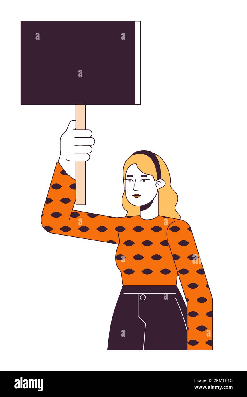 Demonstrator Stock Vector Images - Alamy