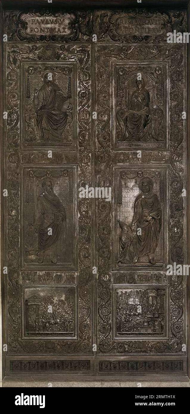 Door of filarete hi-res stock photography and images - Alamy