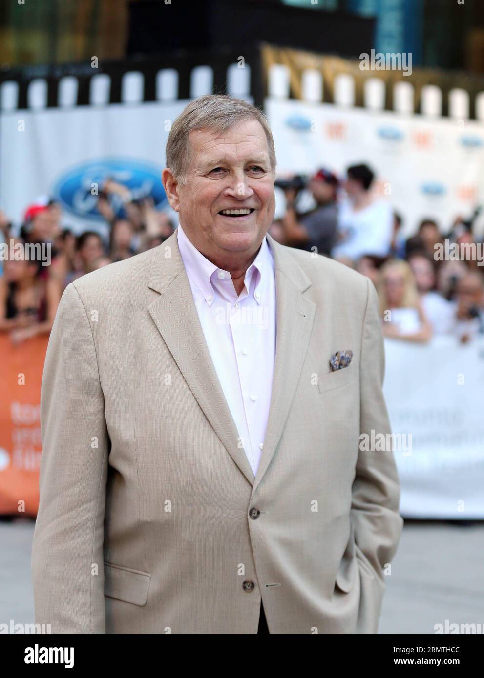 Actor Ken Howard arrives for the premiere of the opening film The Judge ...