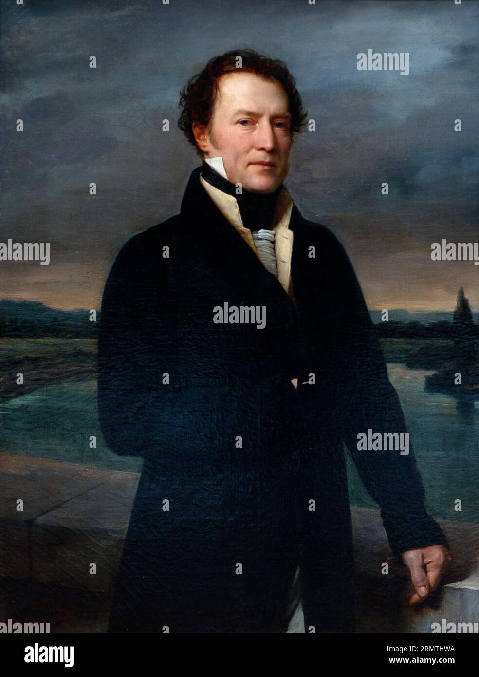 Portrait de Jacques-Antoine Manuel 1822 by Michel Martin Drolling Stock ...