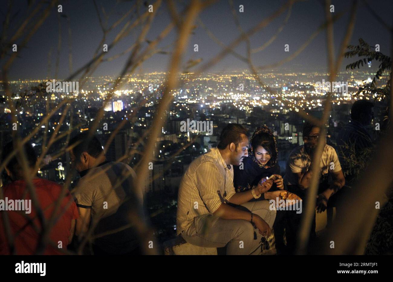 Iran tehlifestye night hi-res stock photography and images - Alamy