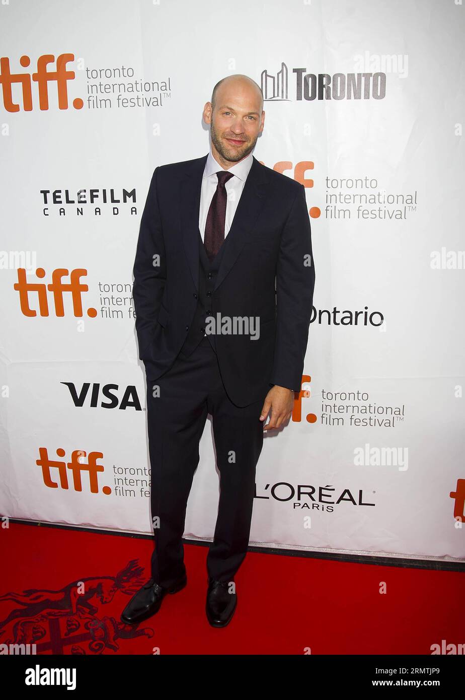 (140908) -- TORONTO, Sept. 7, 2014 -- Actor Corey Stoll poses for ...
