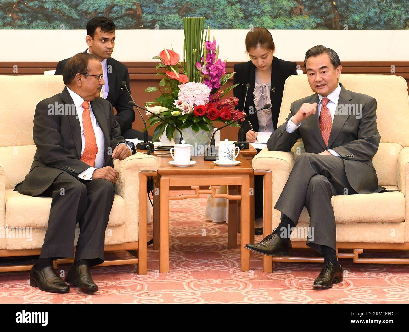 Ajit doval and modi hi-res stock photography and images - Alamy
