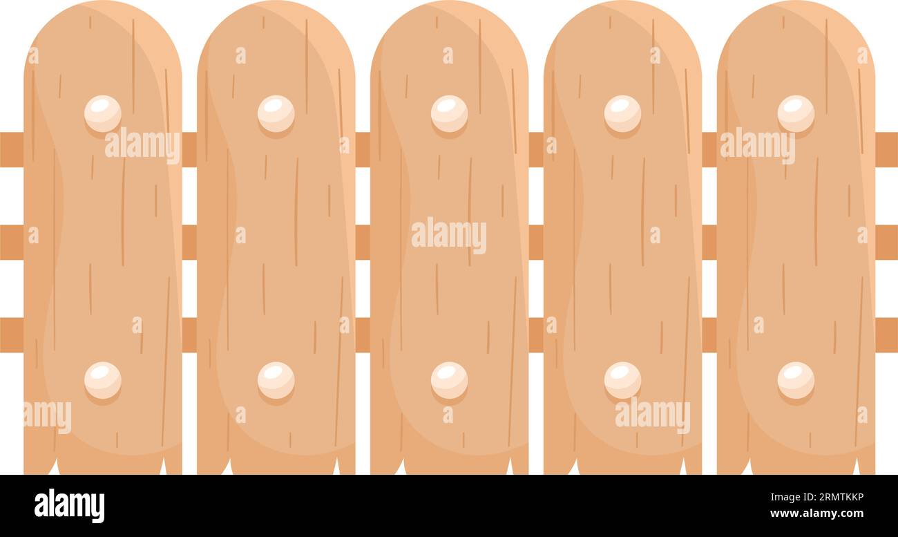 house fence illustration vector isolated Stock Vector Image & Art - Alamy