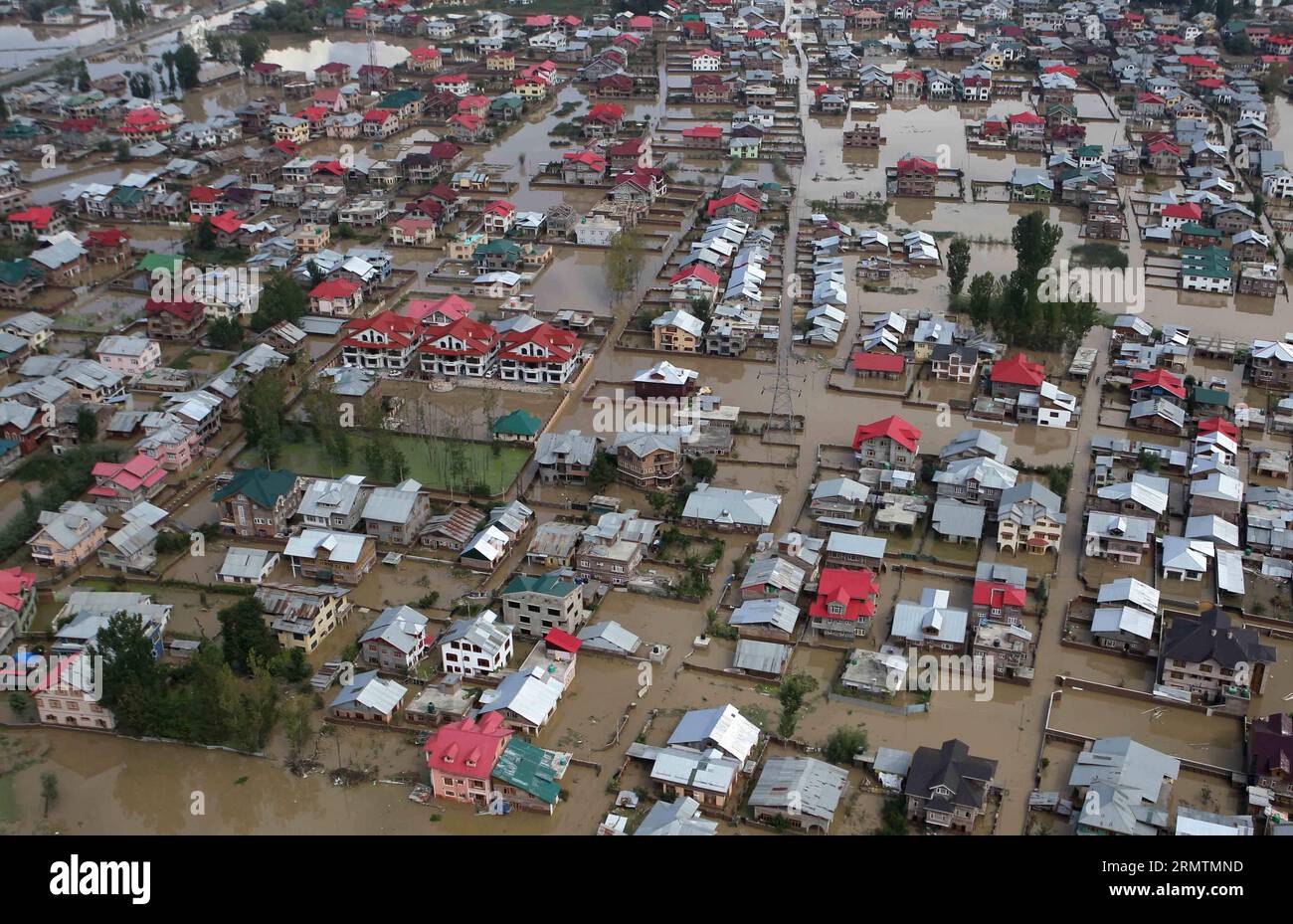 Aerial view of srinagar hi-res stock photography and images - Alamy