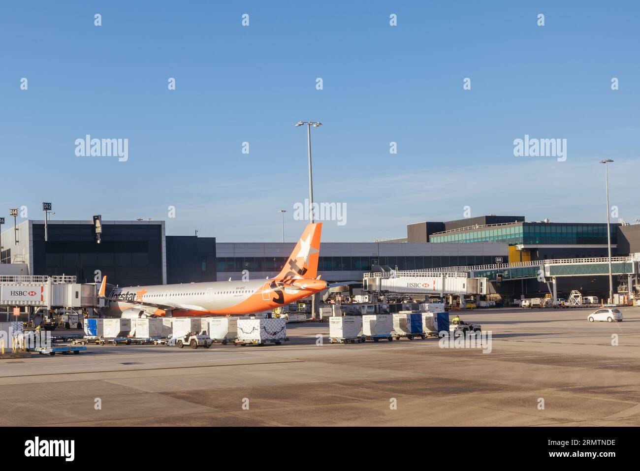 Jetstar at Melbourne Airport Australia Stock Photo - Alamy