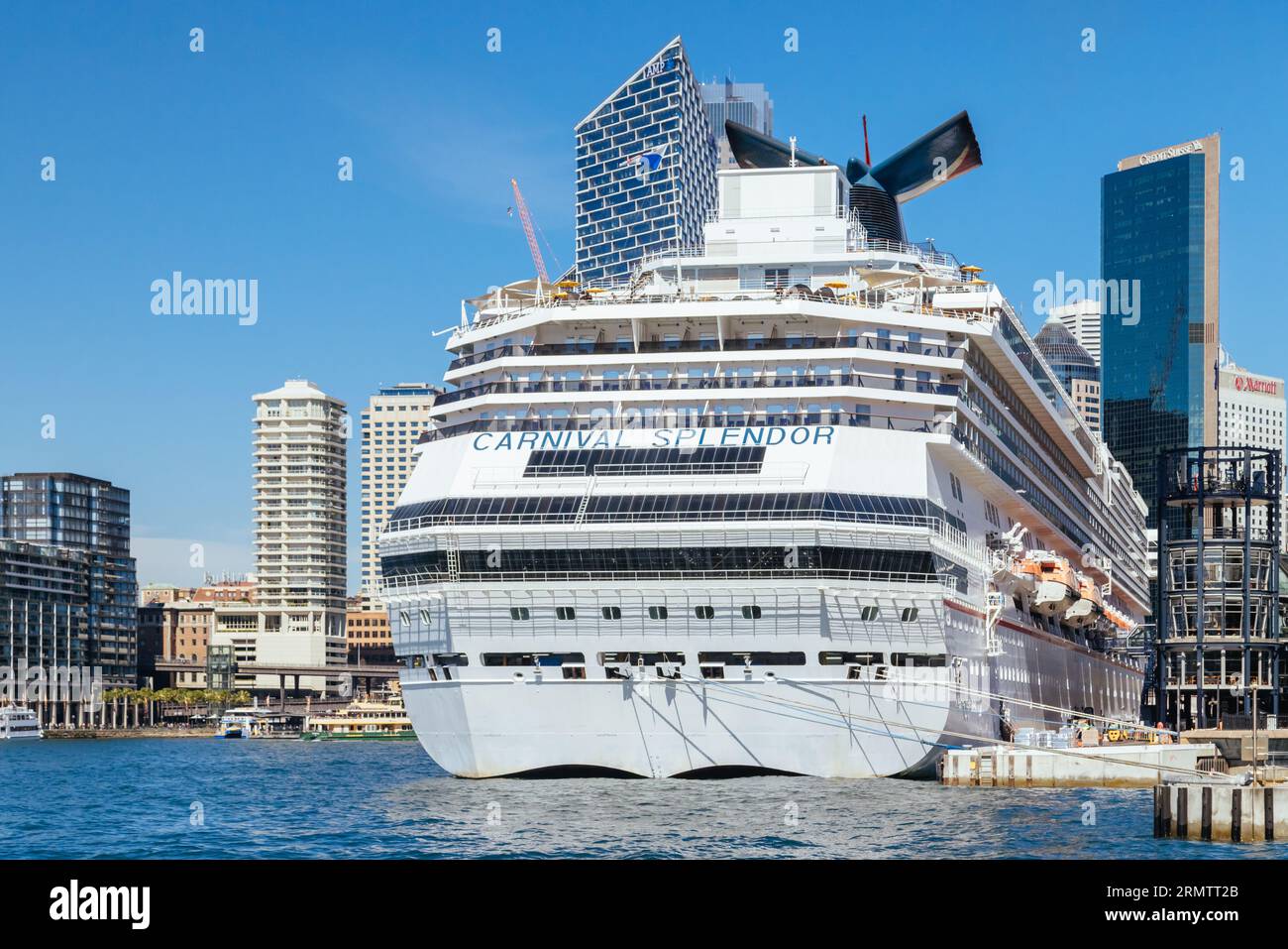 Carnival Splendor Cruise Ship in Sydney Stock Photo - Alamy