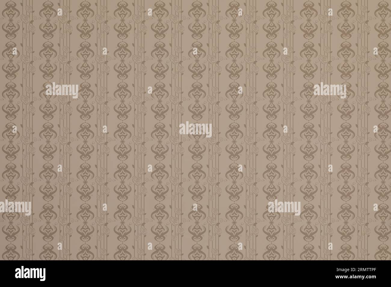 Light brown wallpaper with beautiful pattern as background Stock Photo ...