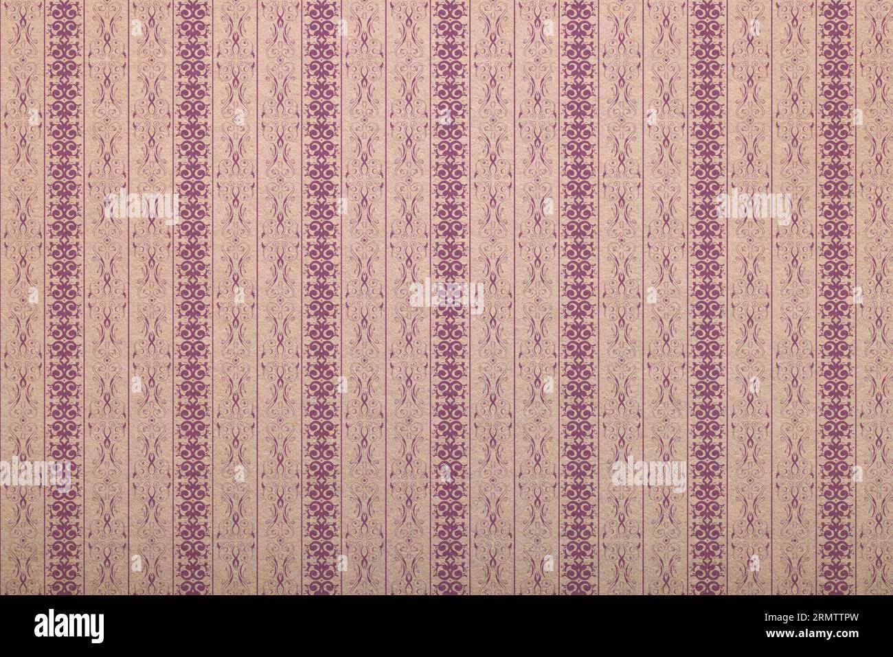 Pink beige wallpaper with beautiful pattern as background Stock Photo ...