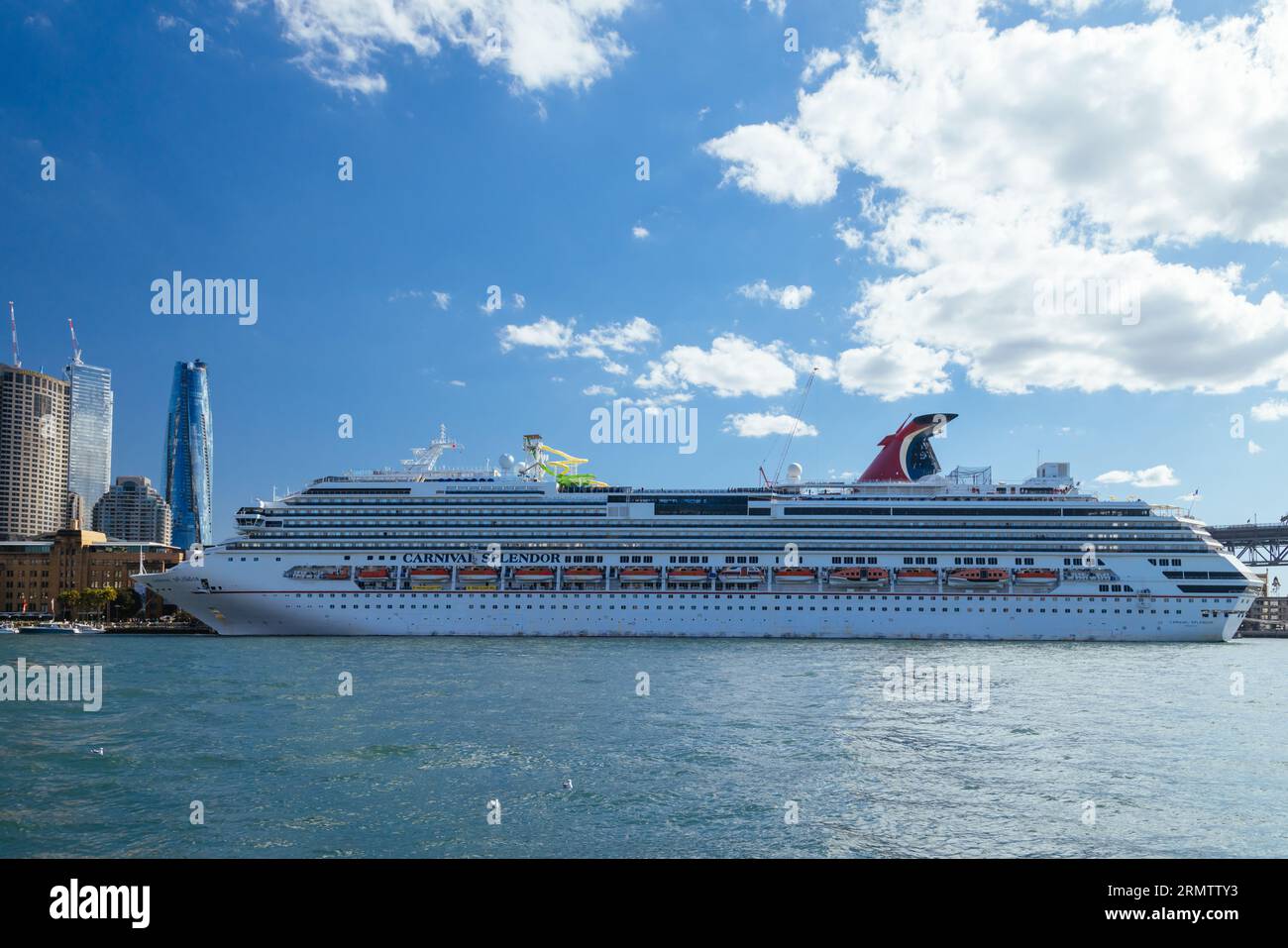 Carnival Splendor Cruise Ship in Sydney Stock Photo - Alamy