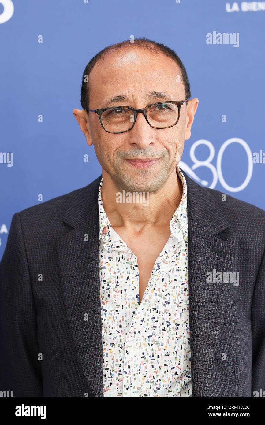 Venice, Italy. 30th Aug, 2023. Faouzi Bensaïdi attends a photocall at ...