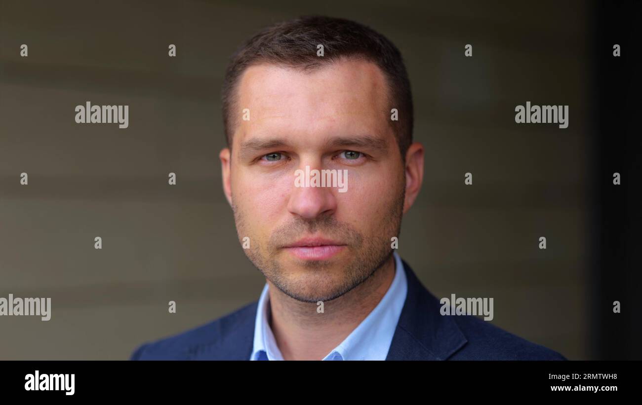 4k cheerful businessman working in hi-res stock photography and images ...