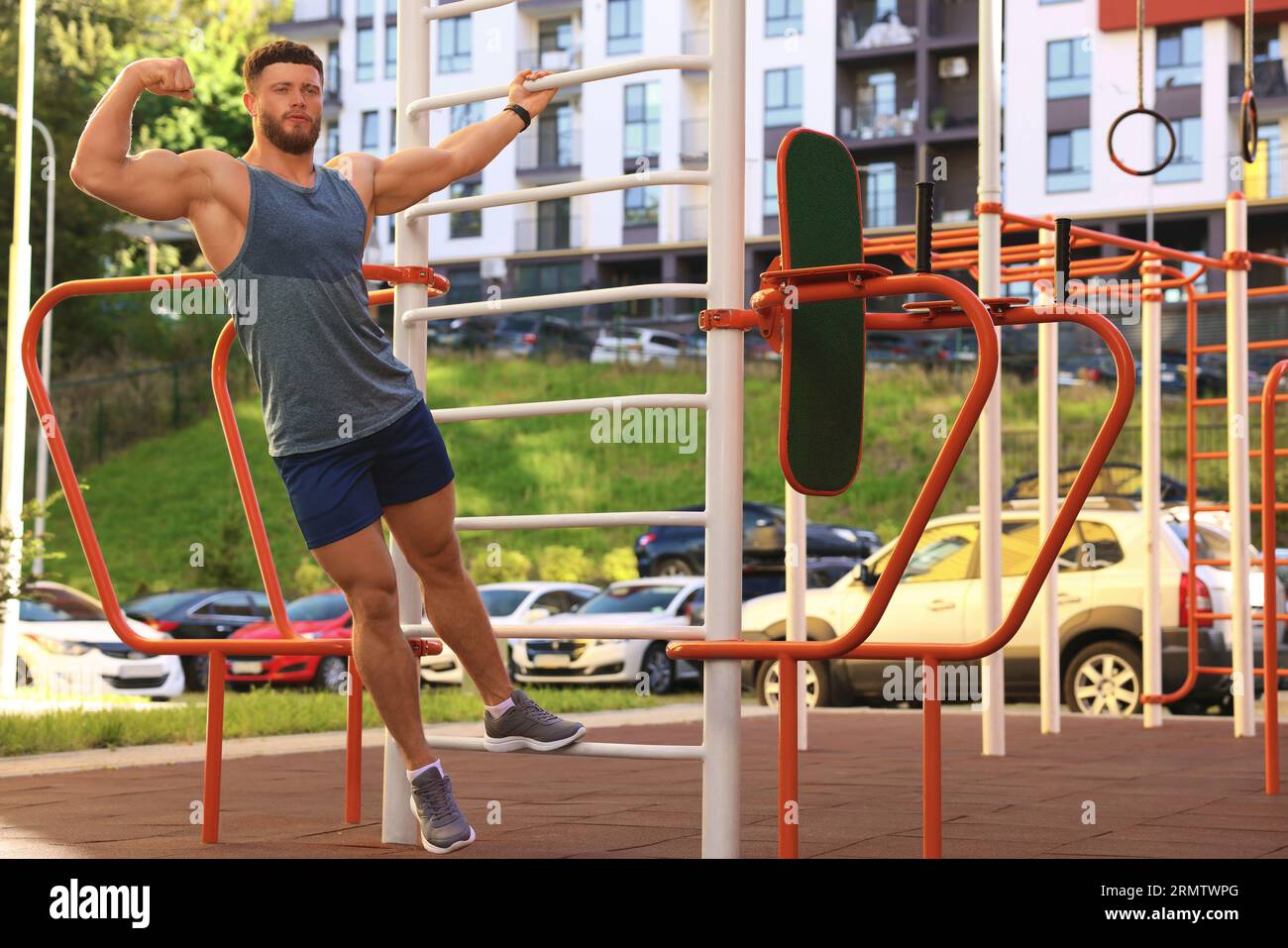 Biceps day hi-res stock photography and images - Alamy