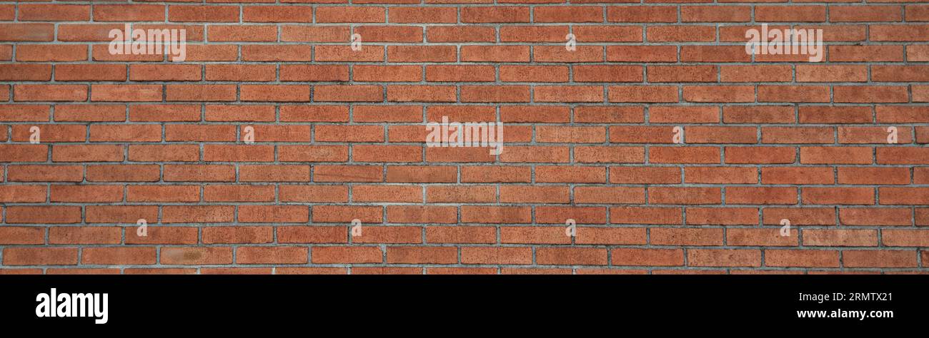 Color brick wall as background, banner design Stock Photo - Alamy