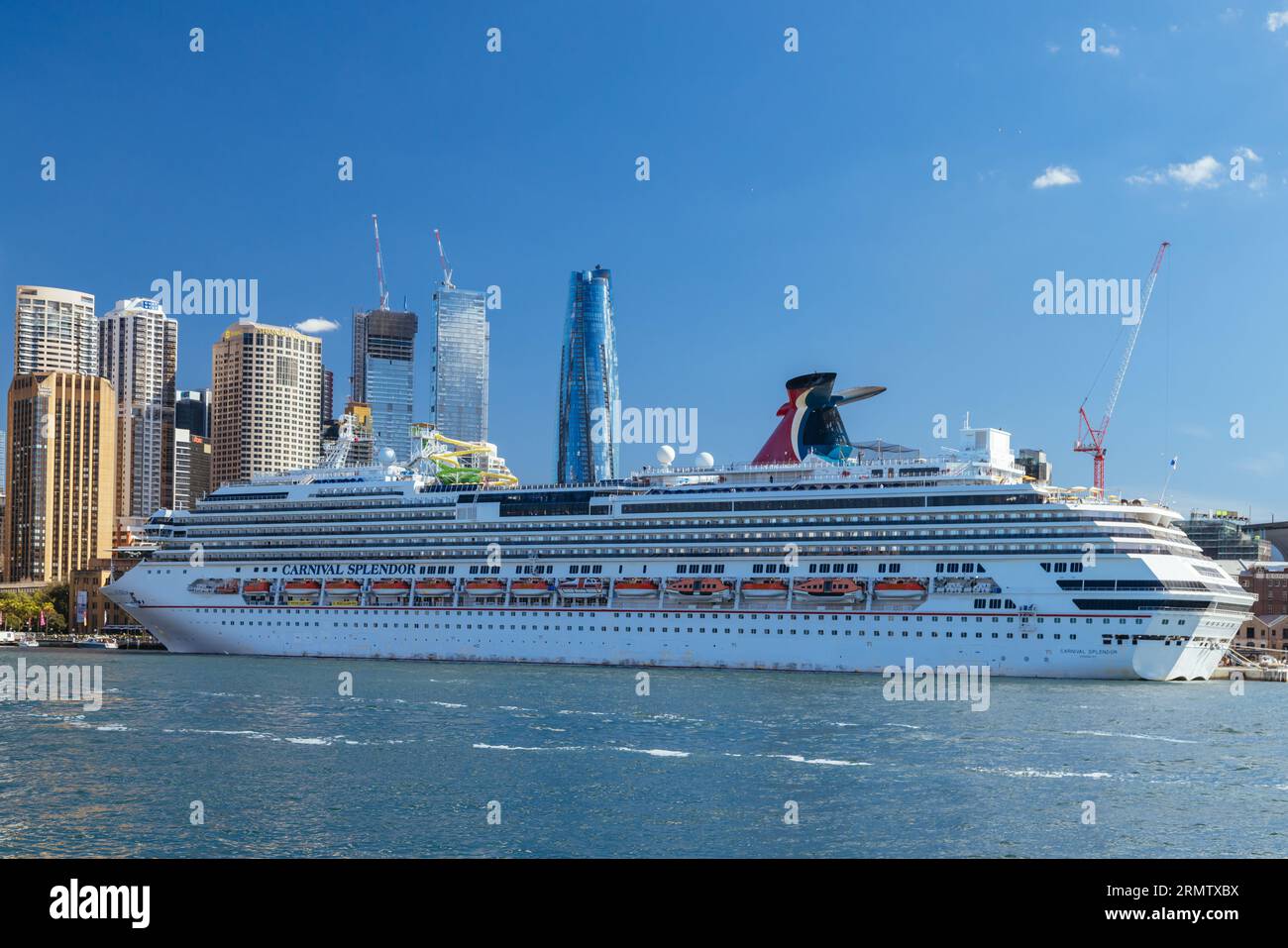 Carnival Splendor Cruise Ship in Sydney Stock Photo - Alamy