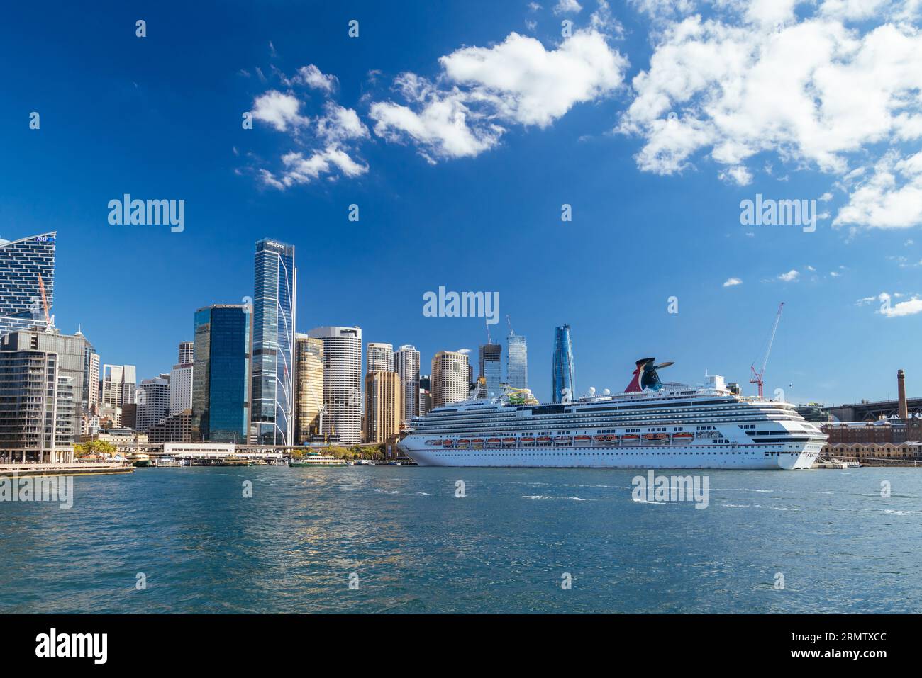 Cruise Ship in The Rocks Sydney Stock Photo - Alamy