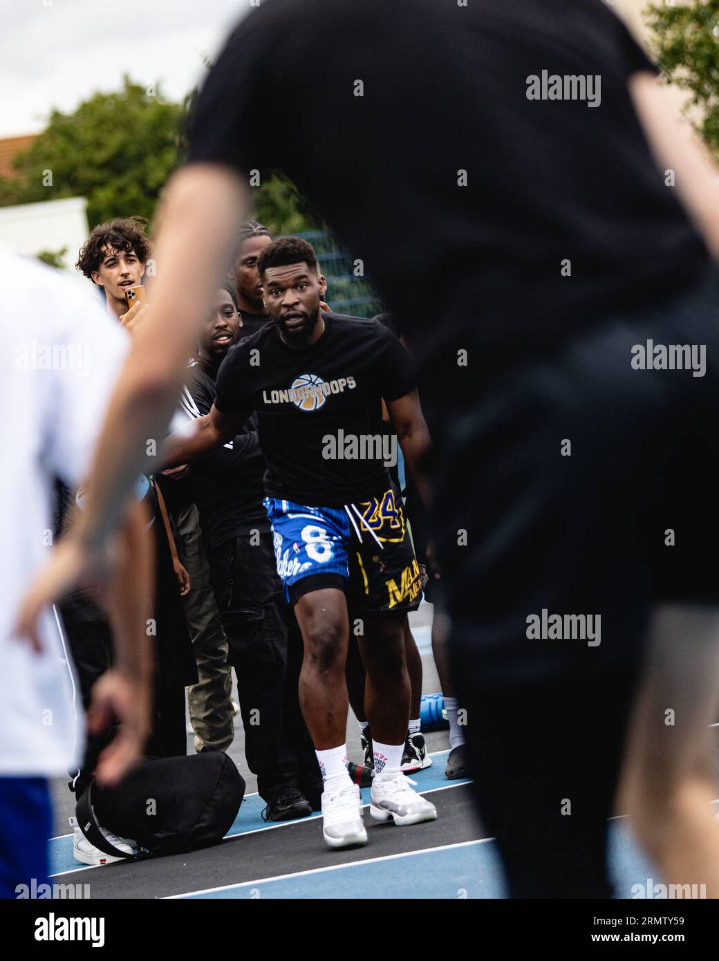 ahead of the Big 3 event at the o2 arena, Ryan Carter (the Hezigod) and ...