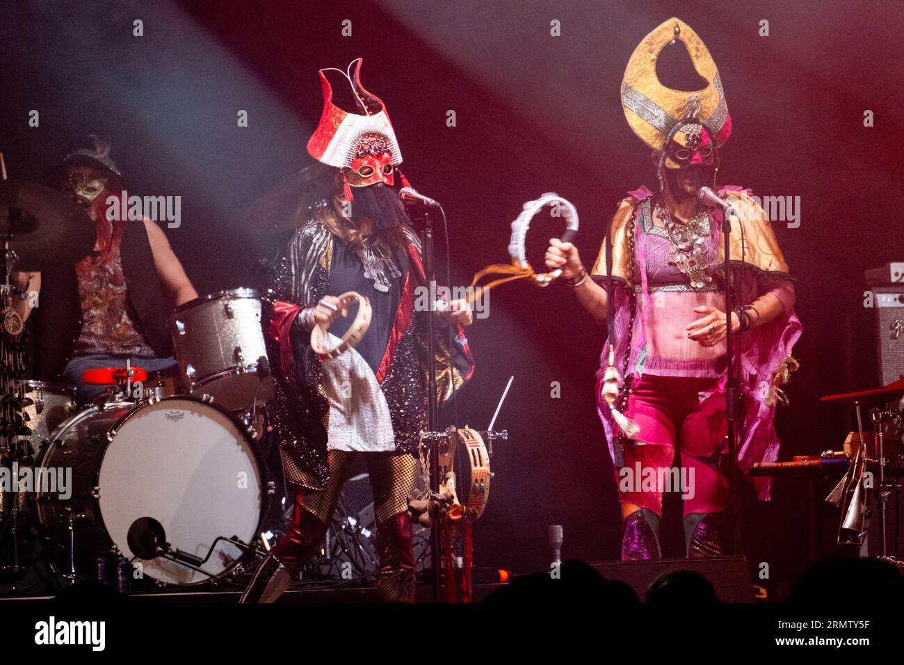 Swedish experimental band GOAT on the Far Out Stage at Green Man ...