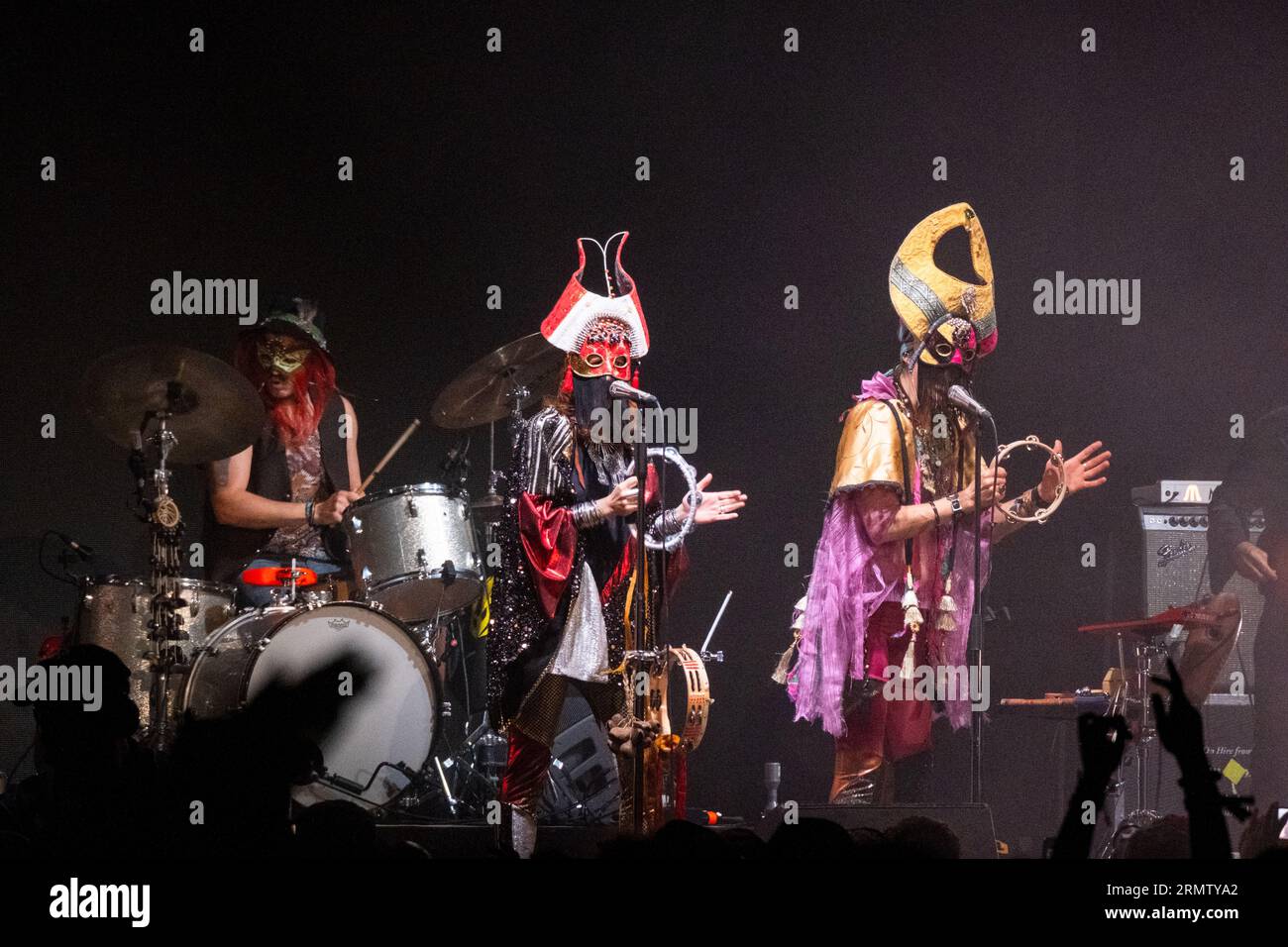 Swedish experimental band GOAT on the Far Out Stage at Green Man ...