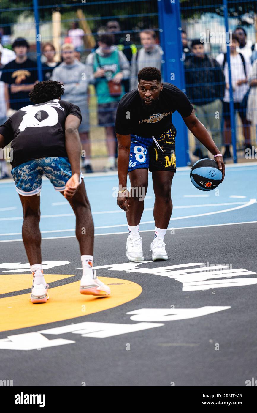 ahead of the Big 3 event at the o2 arena, Ryan Carter (the Hezigod) and ...