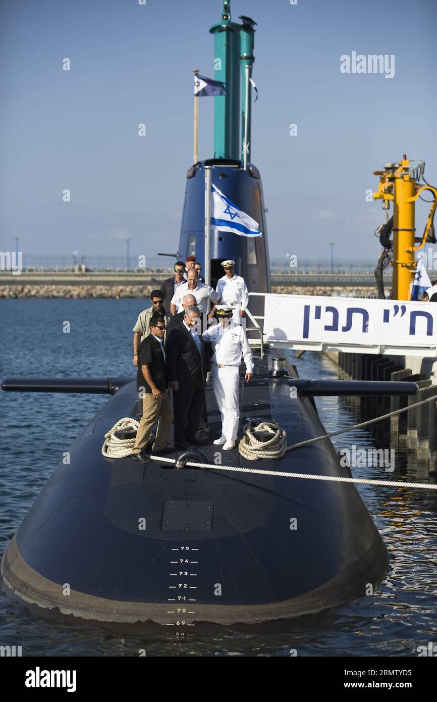 (140923) -- HAIFA, Sept. 23, 2014 -- Israeli Prime Minister Benjamin ...