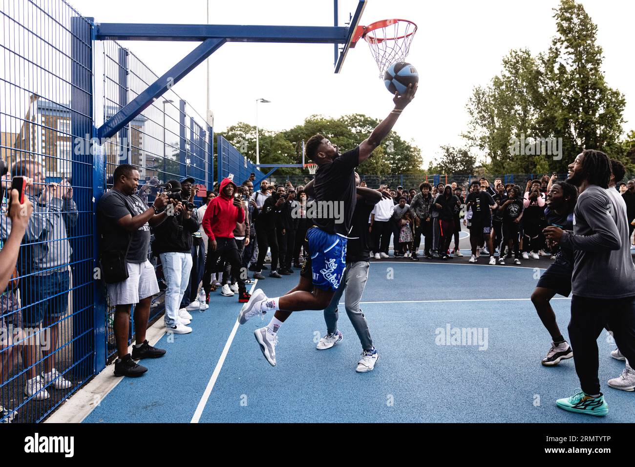 ahead of the Big 3 event at the o2 arena, Ryan Carter (the Hezigod) and ...