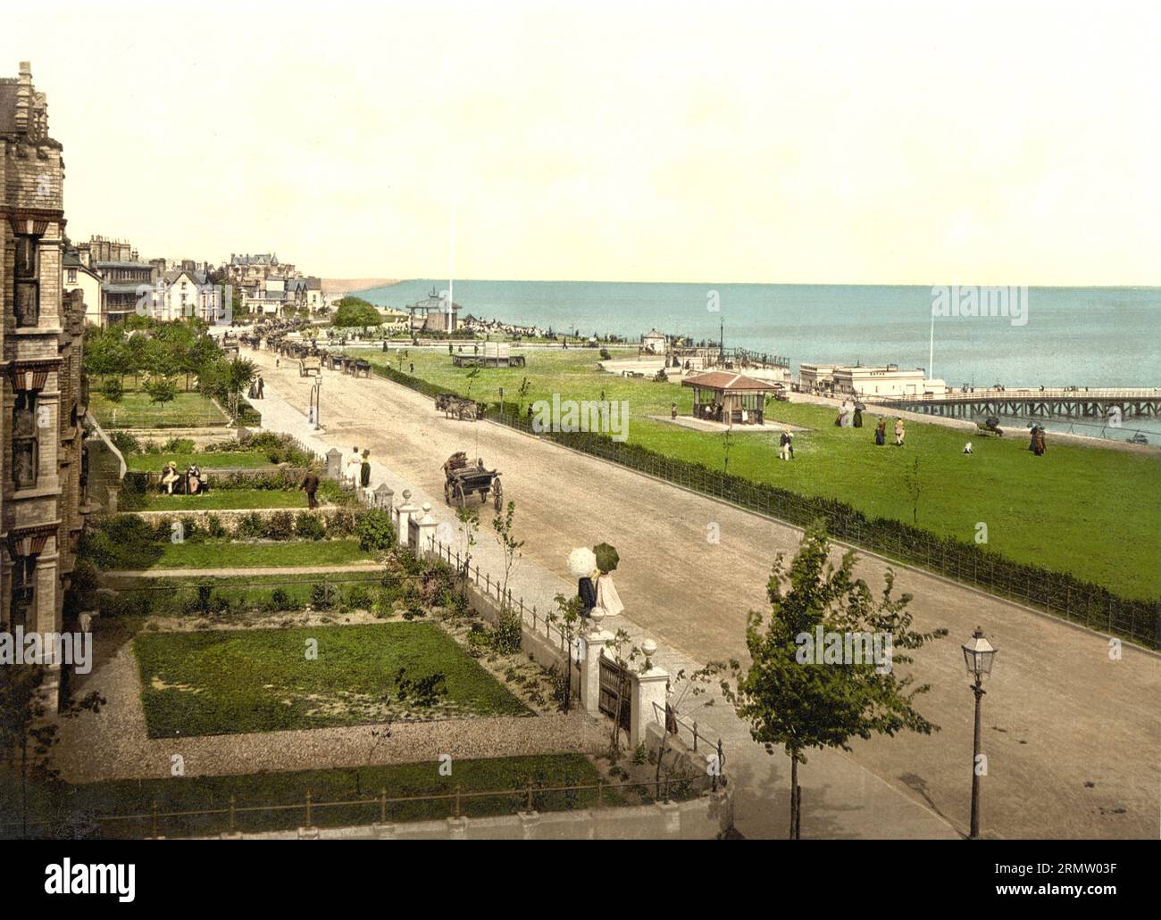 Clacton-on-sea, Stadt in Südost-England im Osten von Essex ...