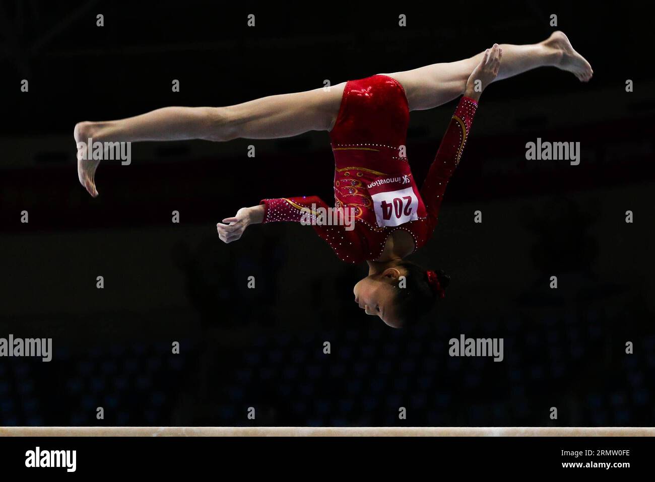 Artistic gymnastics asian games hi-res stock photography and images - Alamy