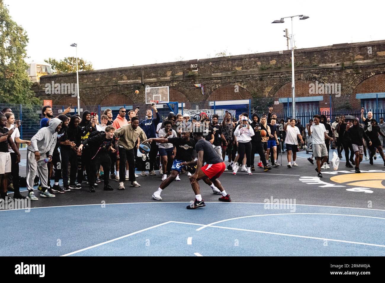 ahead of the Big 3 event at the o2 arena, Ryan Carter (the Hezigod) and ...