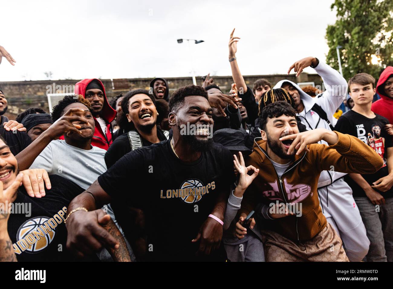 ahead of the Big 3 event at the o2 arena, Ryan Carter (the Hezigod) and ...