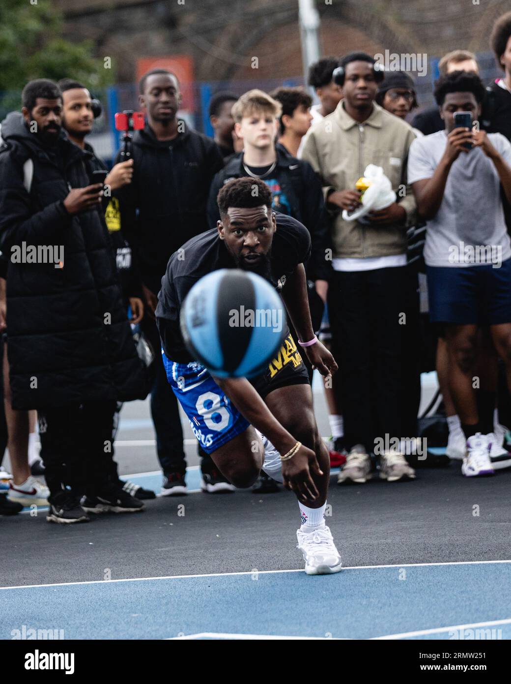 ahead of the Big 3 event at the o2 arena, Ryan Carter (the Hezigod) and ...