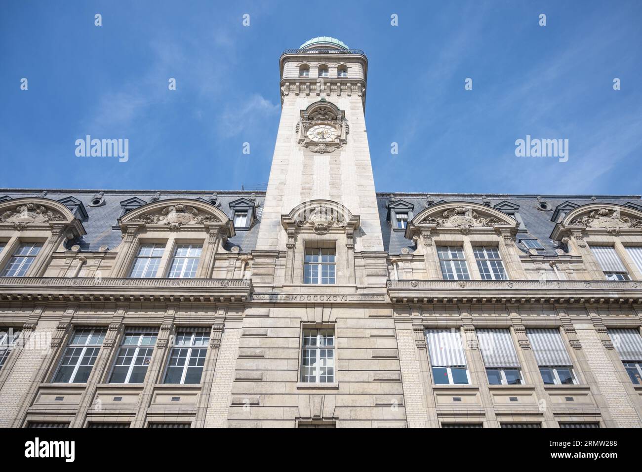 Astronomy Tower of the Sorbonne University with observatory on the top ...