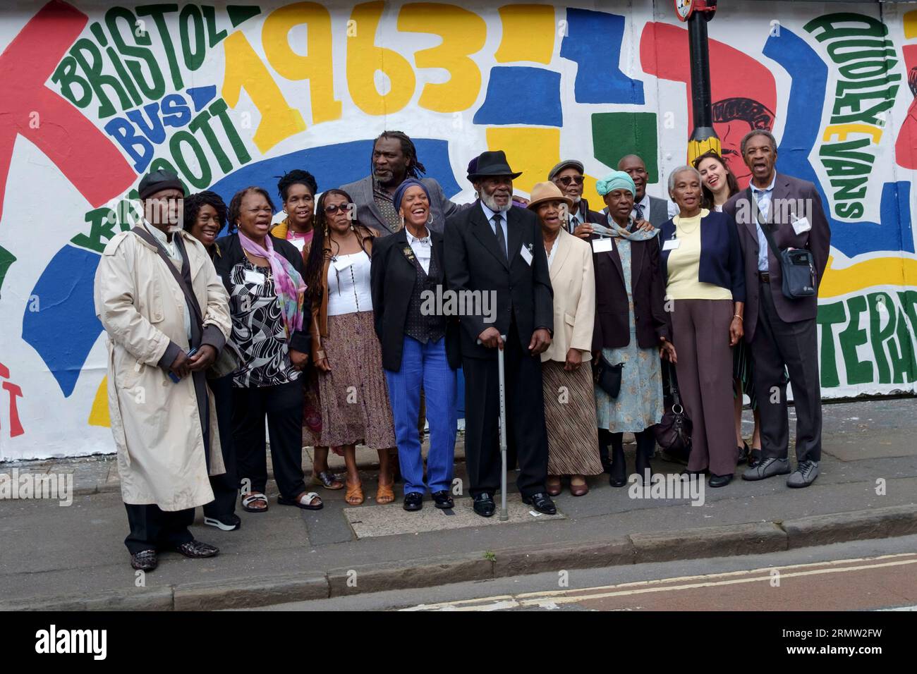 Bristol bus boycott mural hi-res stock photography and images - Alamy