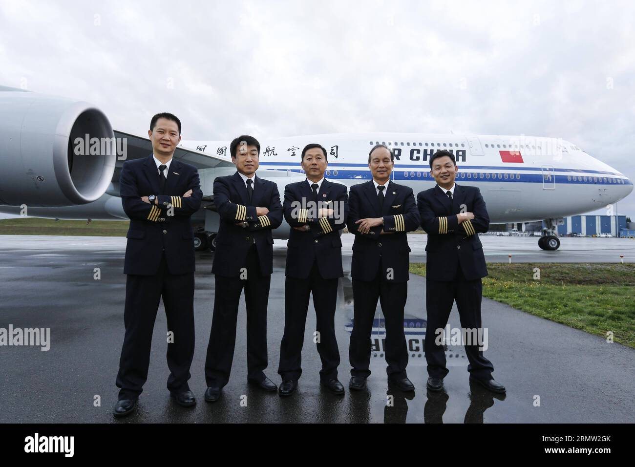 Pilots of Air China, He Xiaohu, Zhang Xiao, Zhang Hengwen, Chen ...