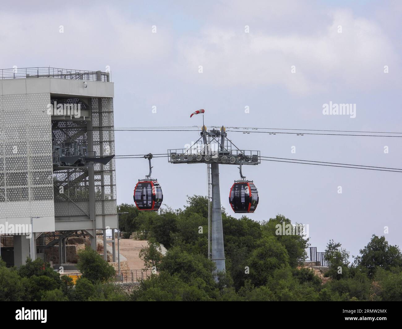 A journey in the green forests of Ajloun in Jordan, from inside the ...