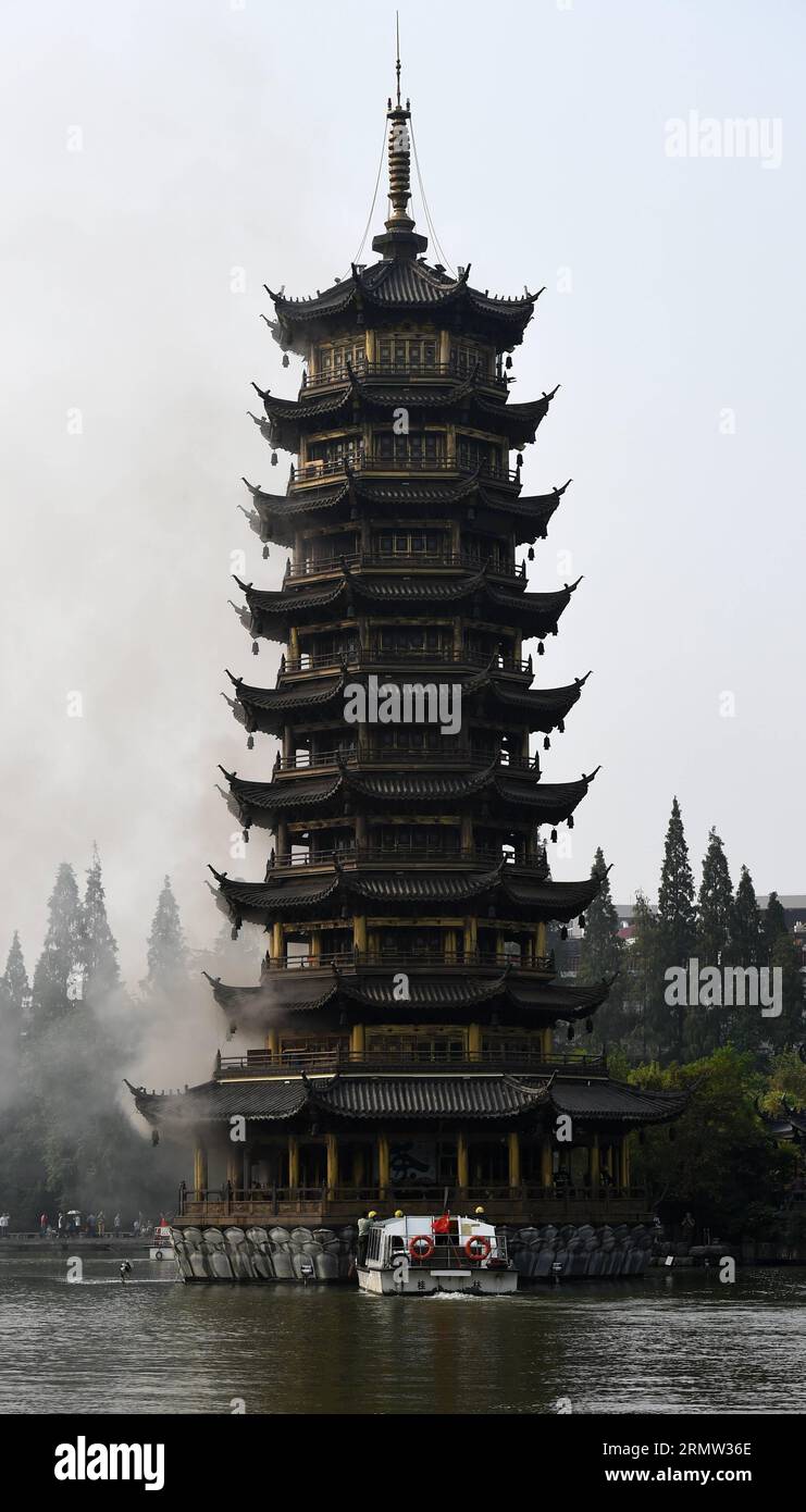 Fire pagodas hi-res stock photography and images - Alamy