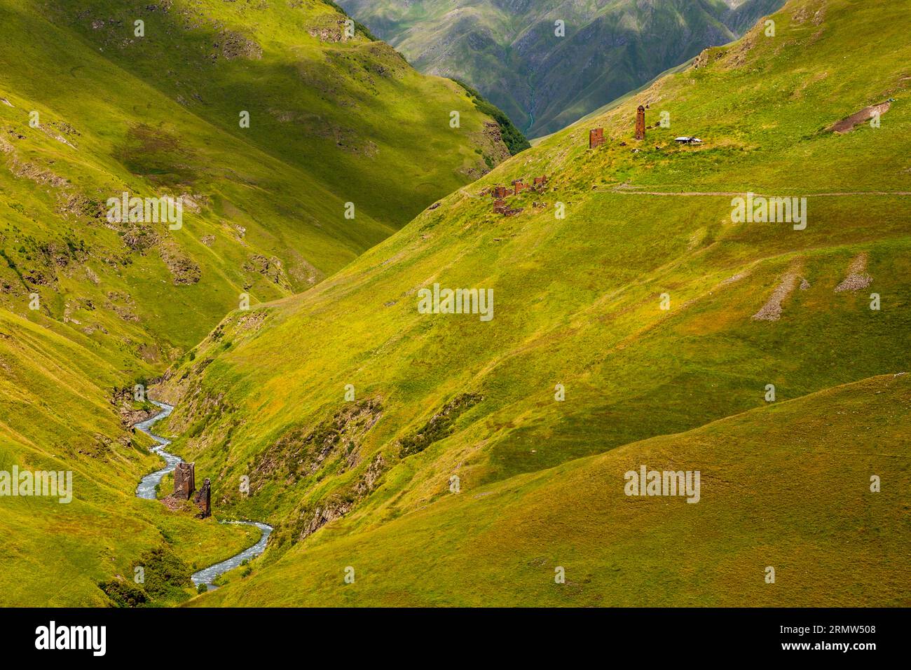 Fortified towers have marked the northern border of Georgia since ...