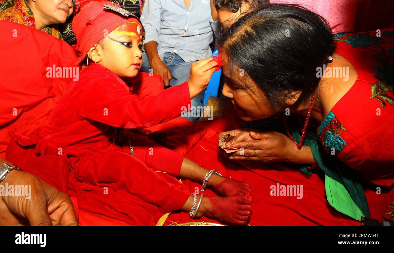 Dashain fest hi-res stock photography and images - Alamy